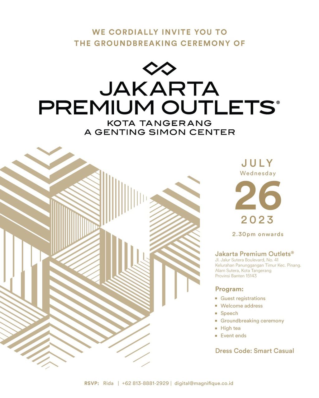 BPSI ATTEND THE GROUNDBREAKING JAKARTA PREMIUM OUTLET CEREMONY WAS HELD ...